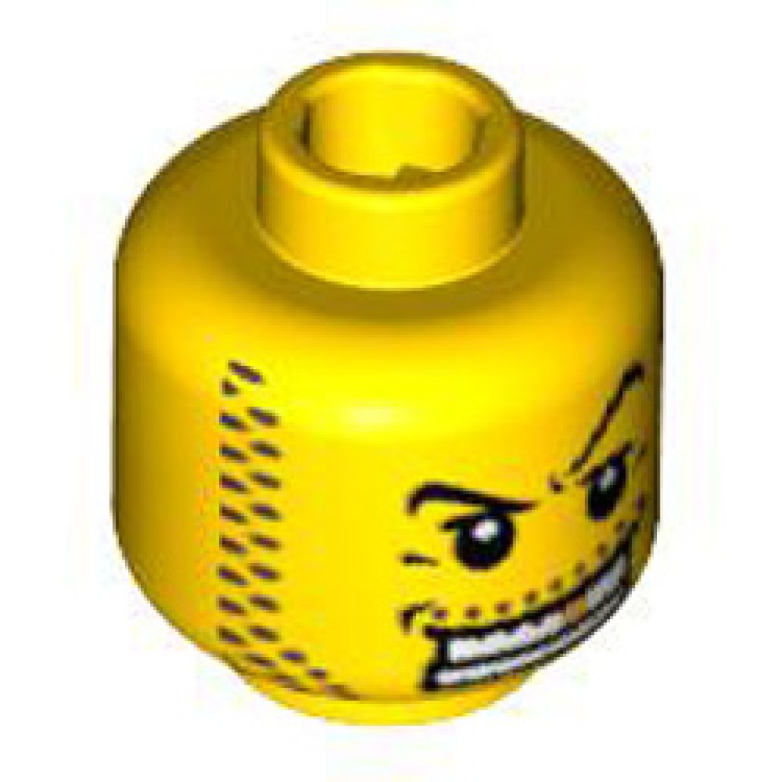 LEGO Part 4259915 - 52517 - Mini Head Number 410 Bright Yellow | LEGO ...