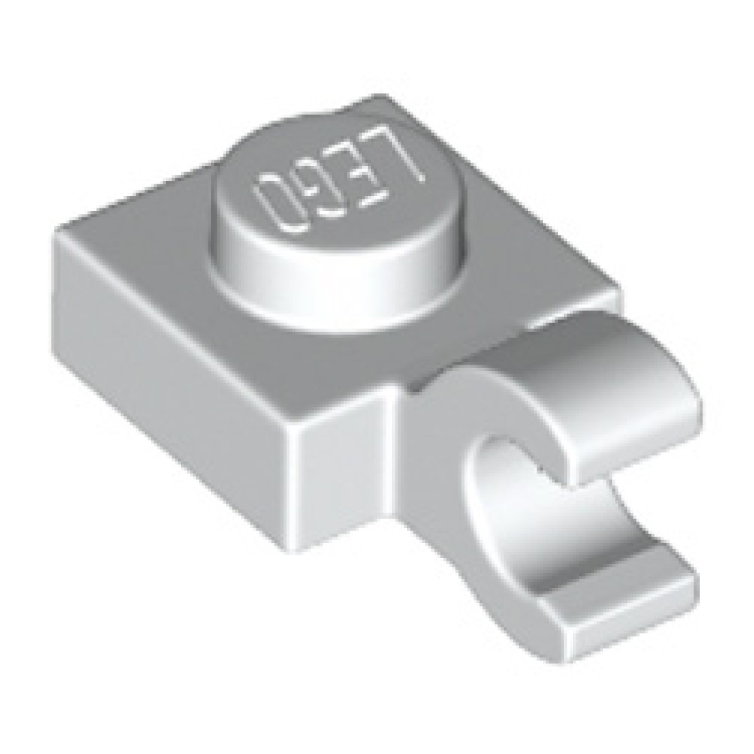 LEGO Part 6347293 - 52738 - Plate 1x1 with Holder Vertical White | LEGO ...