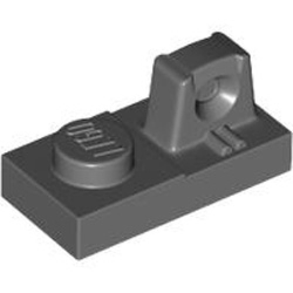 LEGO Part 6265693 - 53922 - Plate 1x2 with Stub Along Upper Plate Dark ...