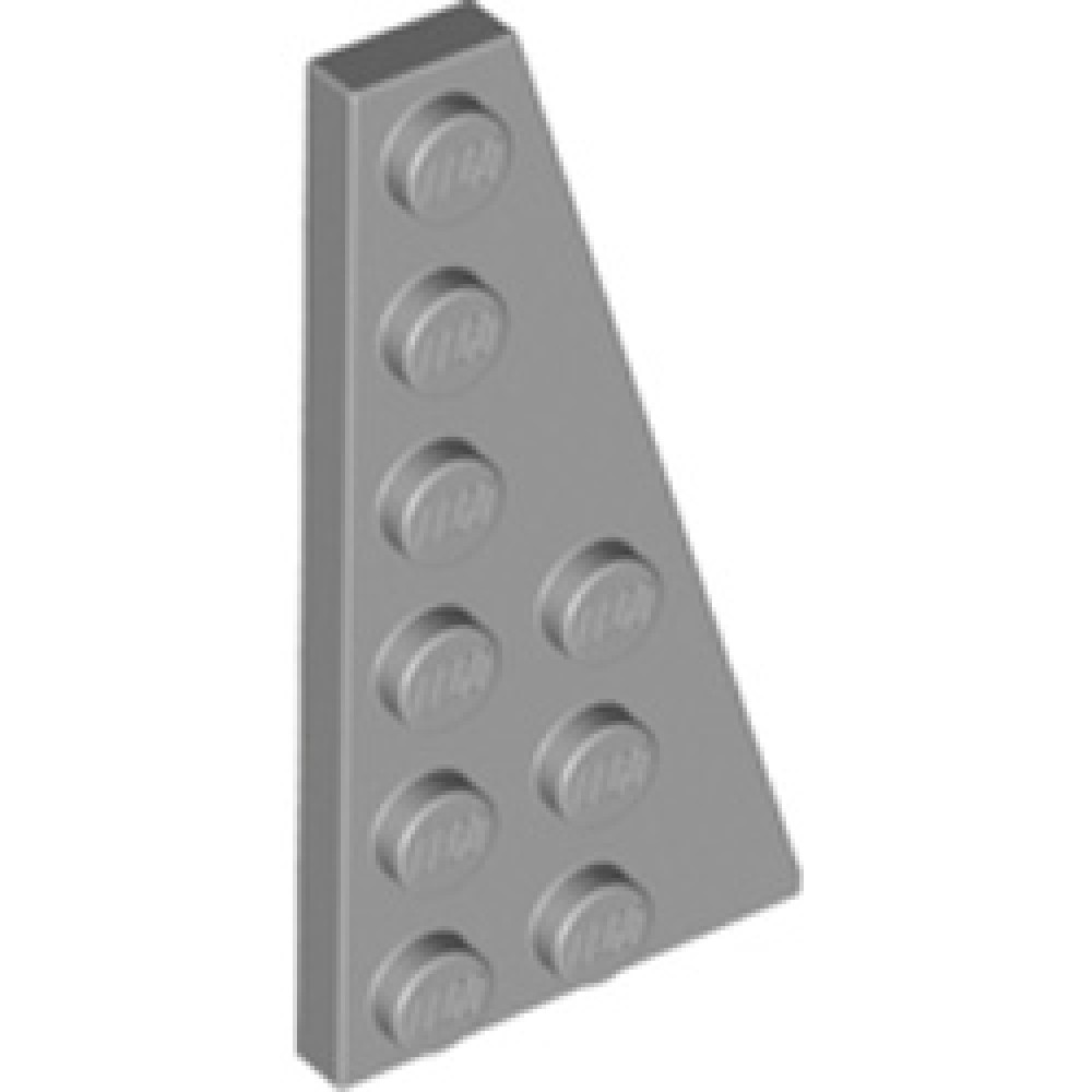 LEGO Part 4282786 - 54383 - Right Plate 3x6 with Angle Medium Stone ...