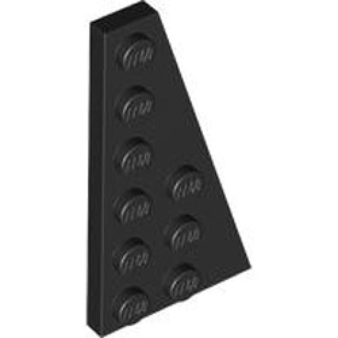 LEGO Part 4283046 - 54383 - Right Plate 3x6 with Angle Black | LEGO ...