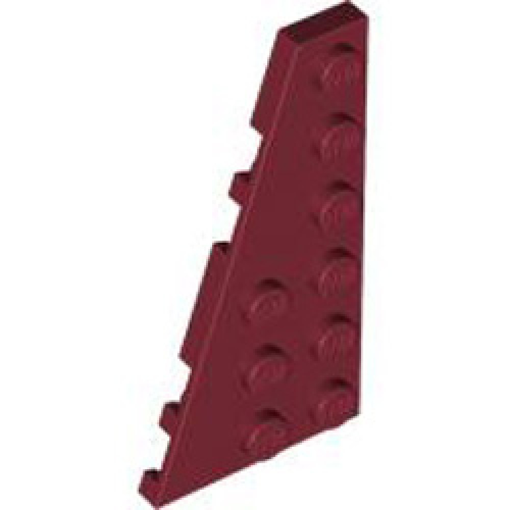 LEGO Part 4539069 - 54384 - Left Plate 3x6 with Angle Dark Red | LEGO ...