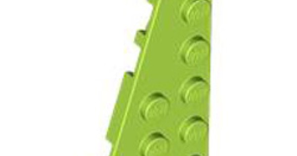 LEGO Part 4586276 - 54384 - Left Plate 3x6 with Angle Bright Yellowish ...