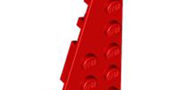 LEGO Part 6170834 - 54384 - Left Plate 3x6 with Angle Bright Red | LEGO ...