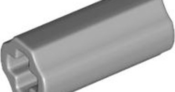 LEGO Part 4512360 - 59443 - Cross Axle Extension 2M Medium Stone Grey ...
