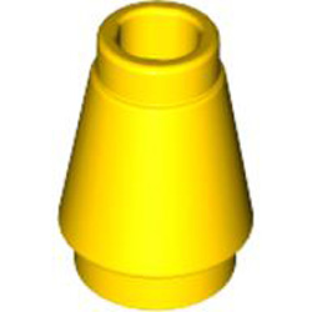 LEGO Part 4525464 - 59900 - Nose Cone Small 1x1 Bright Yellow | LEGO ...