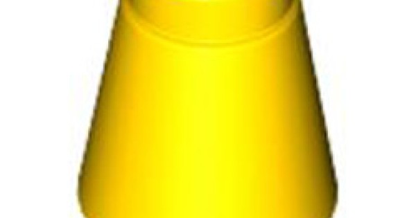 LEGO Part 4525464 - 59900 - Nose Cone Small 1x1 Bright Yellow | LEGO ...
