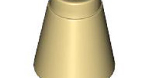 LEGO Part 4529237 - 59900 - Nose Cone Small 1x1 Brick Yellow | LEGO ...