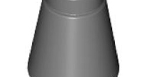 LEGO Part 4529240 - 59900 - Nose Cone Small 1x1 Dark Stone Grey | LEGO ...