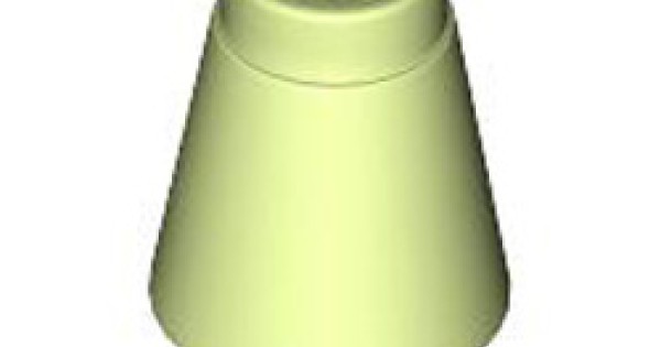 LEGO Part 6420918 - 59900 - Nose Cone Small 1x1 Spring Yellowish Green ...