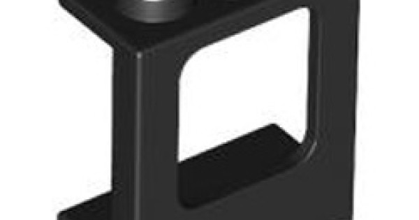 LEGO Part 4539128 - 60032 - Wall Element 1x2x2 with Window Black | LEGO ...