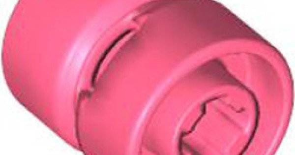 LEGO Part 6395551 - 6014 - Rim Wide with Hole Diameter 11 Vibrant Coral ...