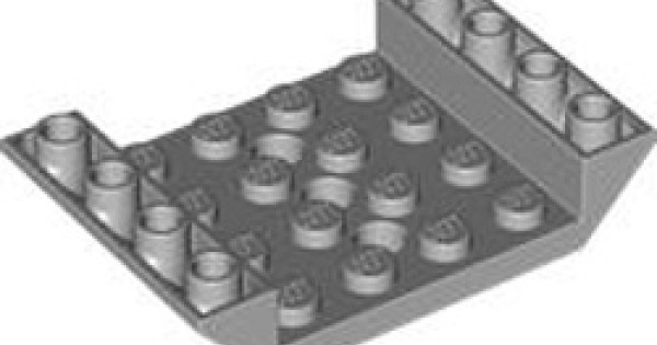 LEGO Part 4549997 - 60219 - Inverted Roof Tile 4x6 with 3 Holes Medium ...