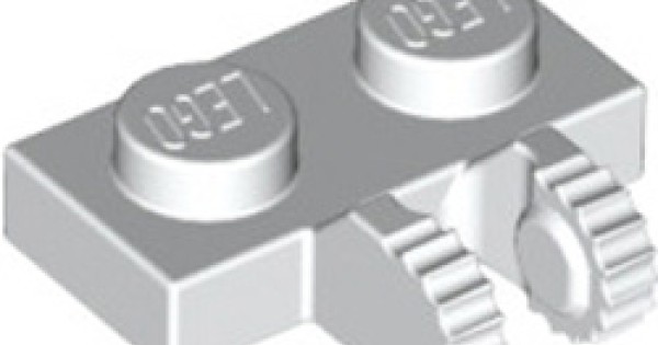 LEGO Part 6266201 - 60471 - Plate 1x2 with Fork, Vertical (9 Teeth ...