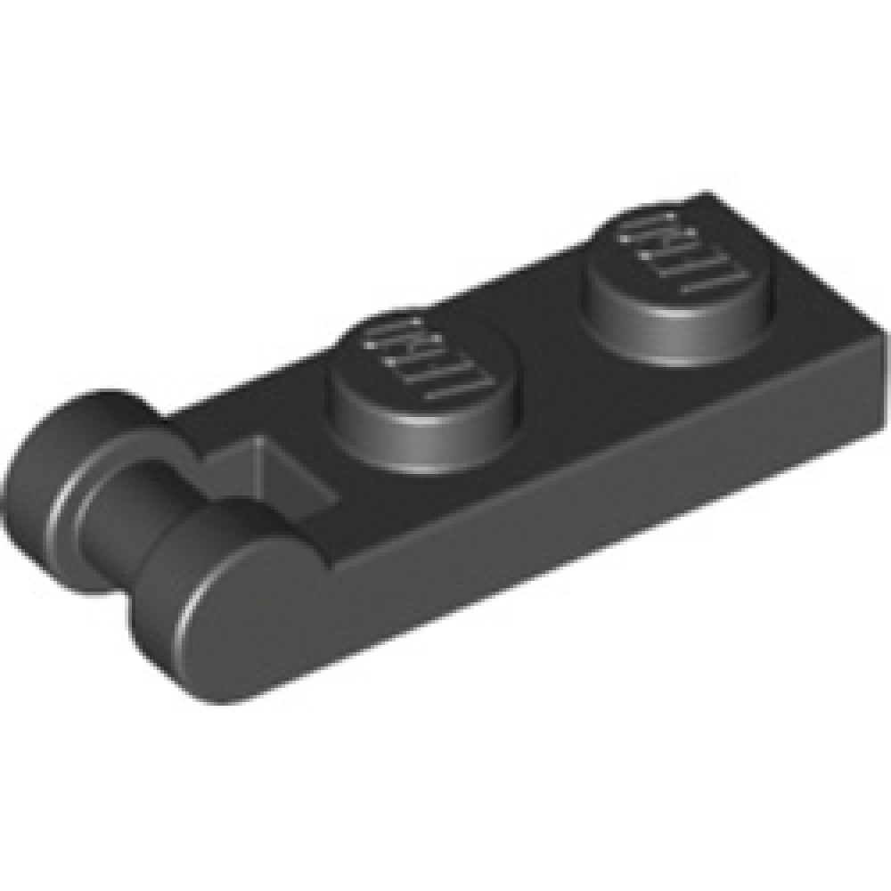 LEGO Part 4515368 - 60478 - Plate 1x2 with Shaft Diameter 3.2 Black ...