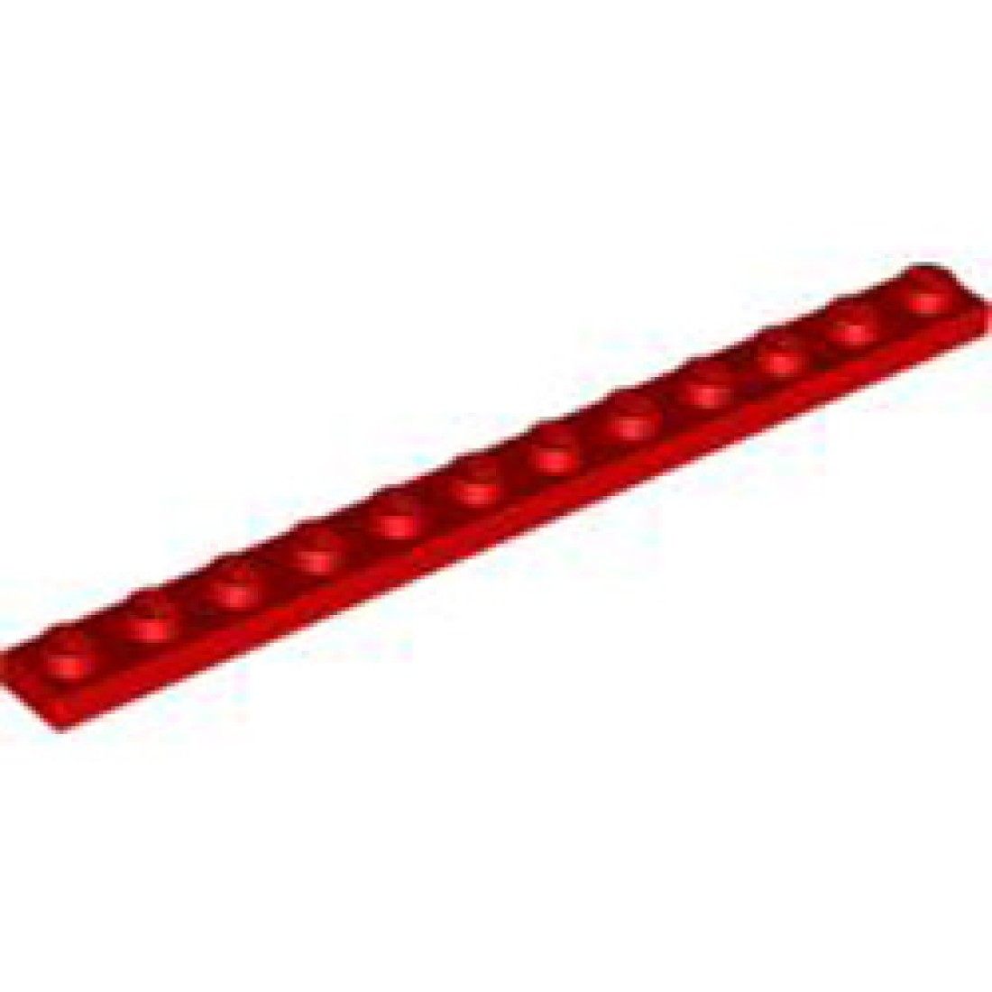 LEGO Part 4514843 - 60479 - Plate 1x12 Bright Red | LEGO Bricks ...