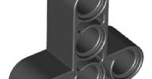 LEGO Part 4552347 - 60484 - T-Beam 3x3 with Hole Diameter 4.8 Black ...