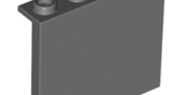 LEGO Part 6008715 - 60581 - Wall Element 1x4x3 Dark Stone Grey | LEGO ...