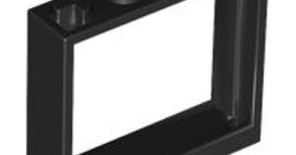LEGO Part 4530589 - 60594 - Frame 1x4x3 Black | LEGO Bricks ...