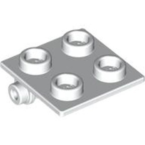 LEGO Part 4273590 - 49668 - Plate 1x1 with Tooth Black | LEGO Bricks ...