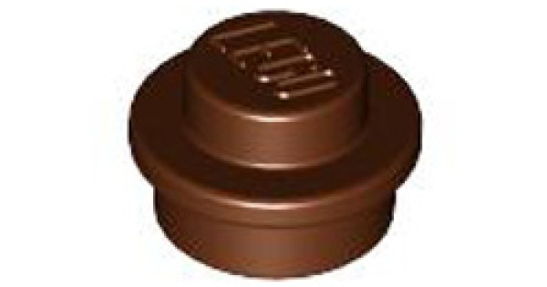 LEGO Part 4216581 - 6141 - Round Plate 1x1 Reddish Brown | LEGO Bricks ...