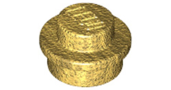 LEGO Part 4523159 - 6141 - Round Plate 1x1 Warm Gold | LEGO Bricks ...