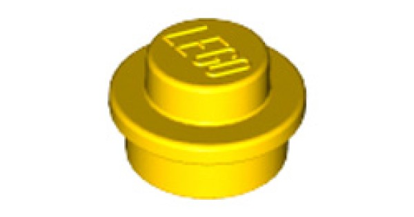 LEGO Part 614124 - 6141 - Round Plate 1x1 Bright Yellow | LEGO Bricks ...
