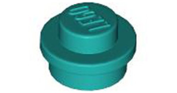 LEGO Part 6325978 - 6141 - Round Plate 1x1 Bright Bluish Green | LEGO ...