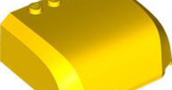 LEGO Part 6306879 - 61484 - Front 6x5x2 with Bow Bright Yellow | LEGO ...