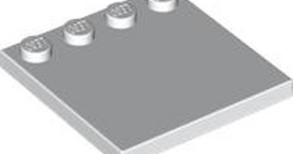 LEGO Part 617901 - 6179 - Plate 4x4 with 4 Knobs White | LEGO Bricks ...