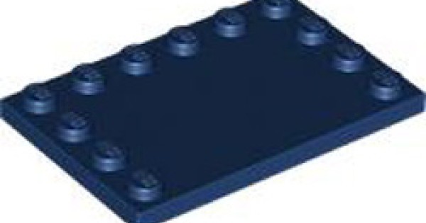 LEGO Part 4264890 - 6180 - Plate 4x6 with 12 Knobs Earth Blue | LEGO ...