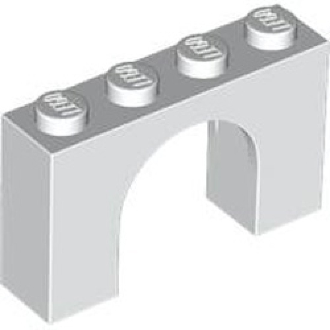 LEGO Part 6031098 - 6182 - Arch 1x4x2 White | LEGO Bricks, Replacement ...