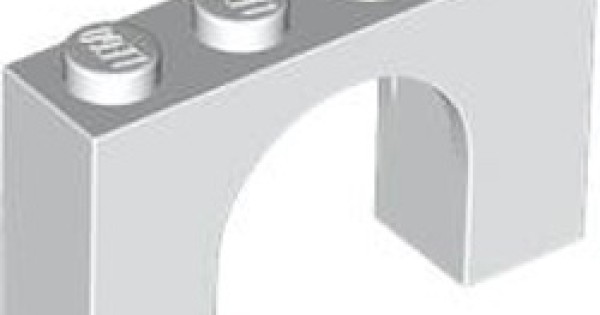 LEGO Part 6031098 - 6182 - Arch 1x4x2 White | LEGO Bricks, Replacement ...