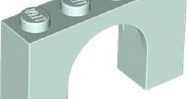 LEGO Part 6288512 - 6182 - Arch 1x4x2 Aqua | LEGO Bricks, Replacement ...