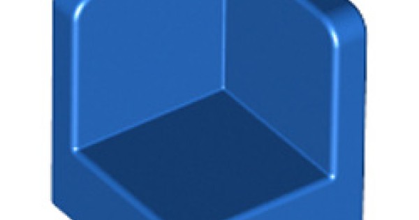 LEGO Part 6336565 - 6231 - Wall Corner 1x1x1 Bright Blue | LEGO Bricks ...