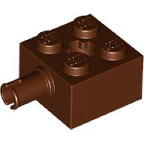 LEGO Part 6008593 - 41770 - Left Plate 2x4 with Angle Dark Red | LEGO ...