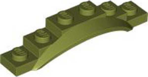 LEGO Part 6386218 - 62361 - Screen 1x6x1 with Edge Olive Green | LEGO ...