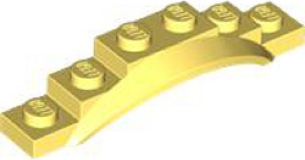 LEGO Part 6476004 - 62361 - Screen 1x6x1 with Edge Cool Yellow | LEGO ...