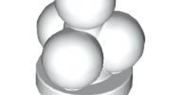 LEGO Part 625401 - 6254 - Ice Cream White | LEGO Bricks, Replacement ...