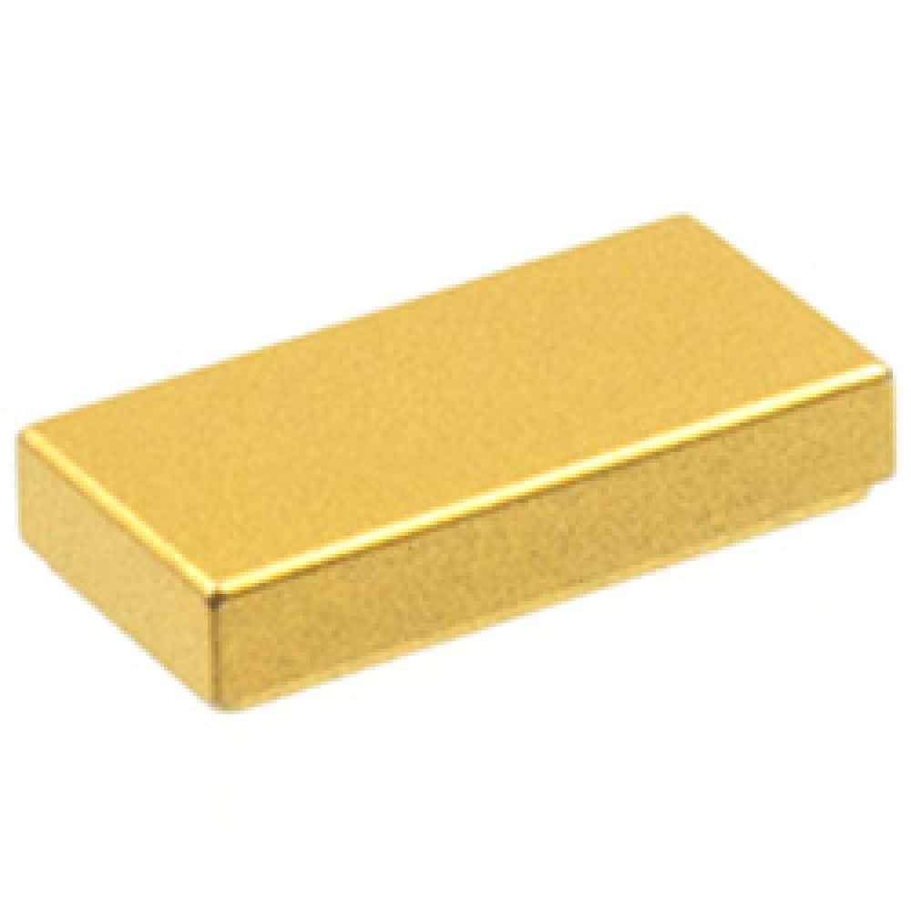 LEGO Part 4528605 - 63286 - Flat Tile 1x2 Drum Lacquer Gold Ink | LEGO ...