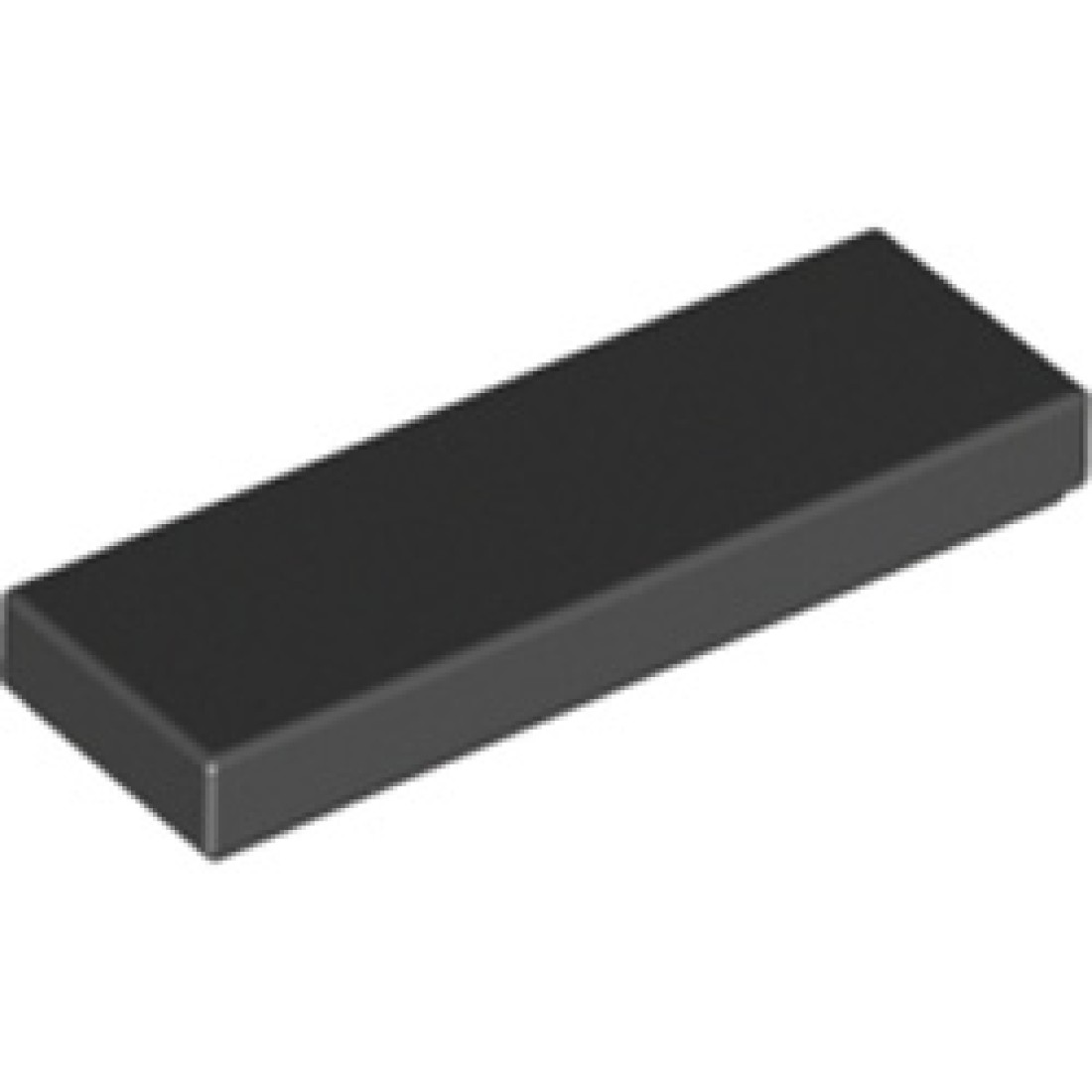 LEGO Part 4558170 - 63864 - Flat Tile 1x3 Black | LEGO Bricks ...