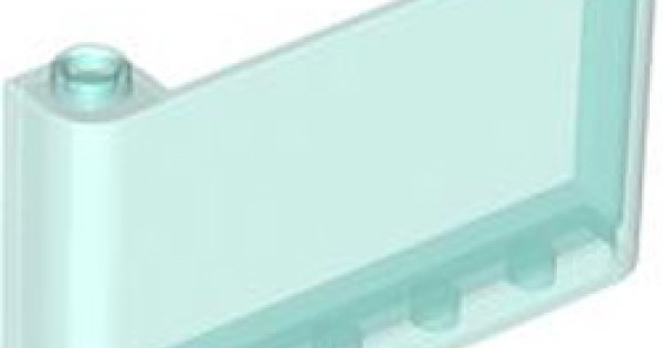 LEGO Part 4546691 - 64453 - Vertical Front 1x6x3 Transparent Light Blue ...