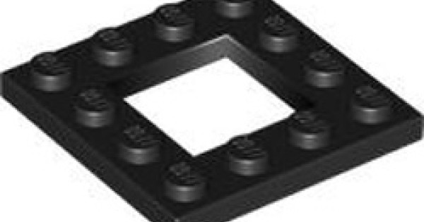 LEGO Part 6058118 - 64799 - Frame Plate 4x4 Black | LEGO Bricks ...