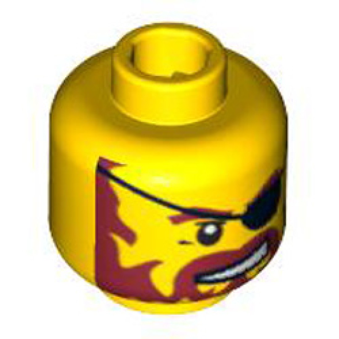 LEGO Part 4539507 - 64890 - Mini Head Number 564 Bright Yellow | LEGO ...