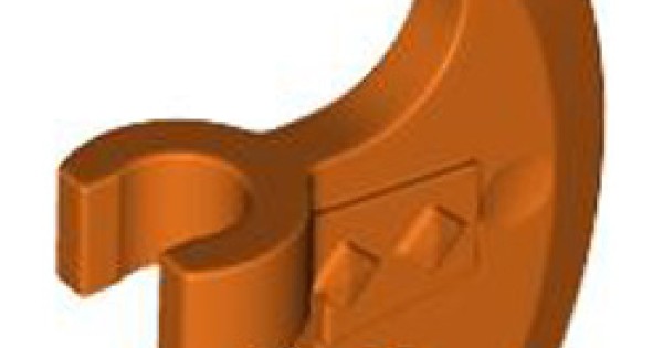 LEGO Part 6525752 - 65042 - Axe Head with Hole Diameter 3.2 Reddish ...