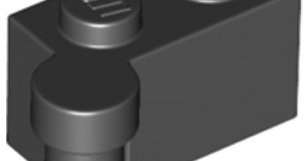 LEGO Part 6344999 - 65122 - Hinge 1x2 Upper Part Black | LEGO Bricks ...