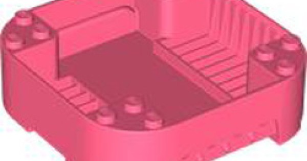 LEGO Part 6317509 - 65129 - Box 8x8x2 Vibrant Coral | LEGO Bricks ...