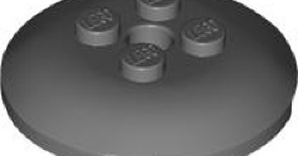 LEGO Part 6381788 - 65138 - Sphere 4x4 with Knobs Dark Stone Grey ...