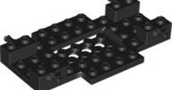 LEGO Part 6285534 - 65202 - Wheel Bearing 6x10x1 with Mini Snap Black ...