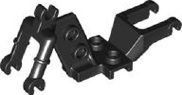 LEGO Part 6298539 - 65415 - Motorcycle Frame Number 2 Black | LEGO ...